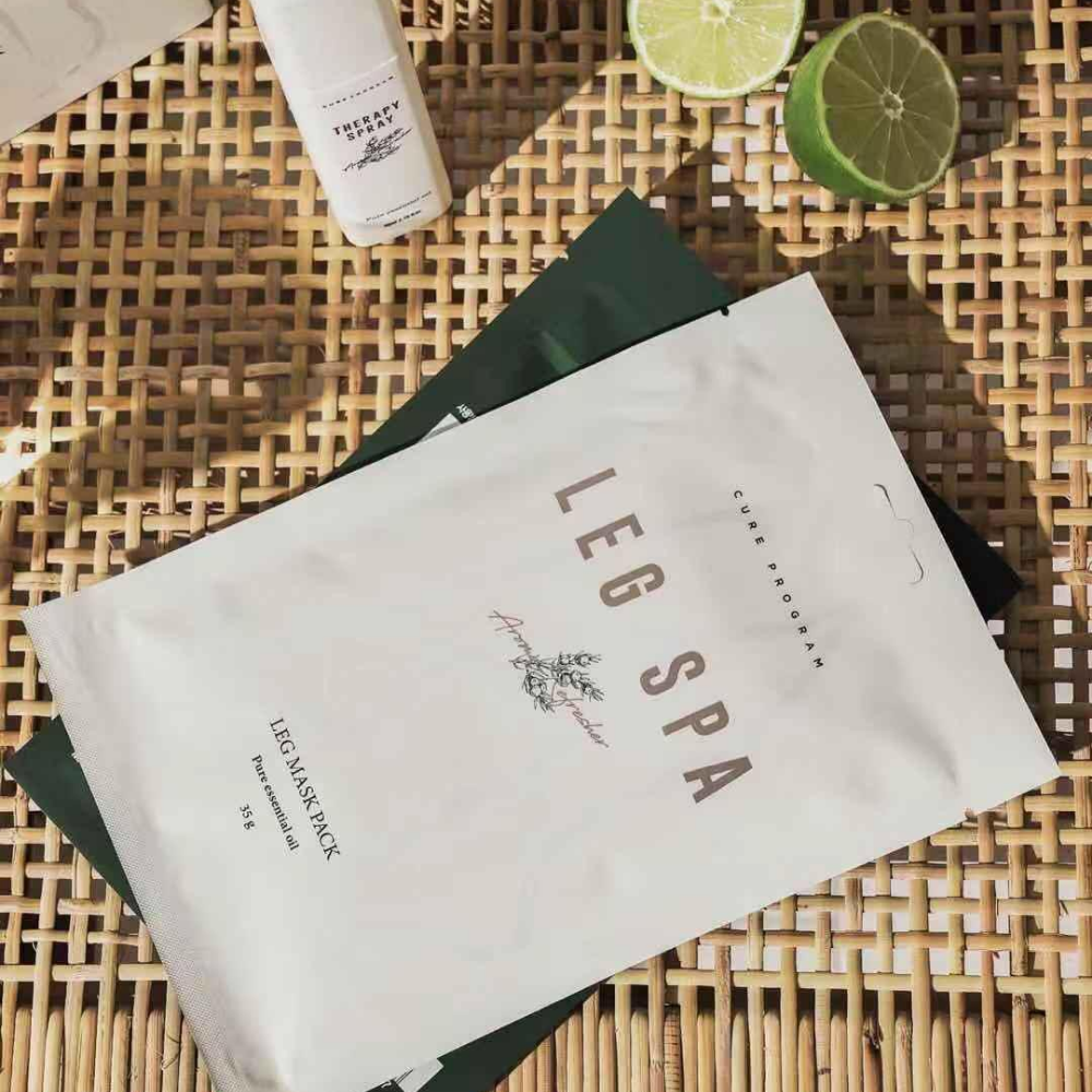 Cure Program Leg Spa Mask Pack | Instant Manicure in Under 15 Minutes