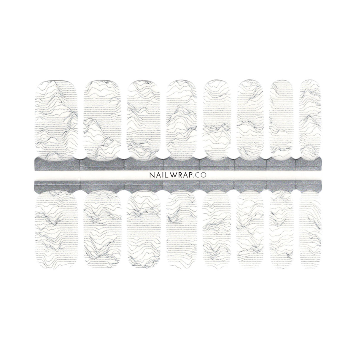 Silver Mountain Landscape Overlay by NAILWRAP.CO | DIY Self Care ...